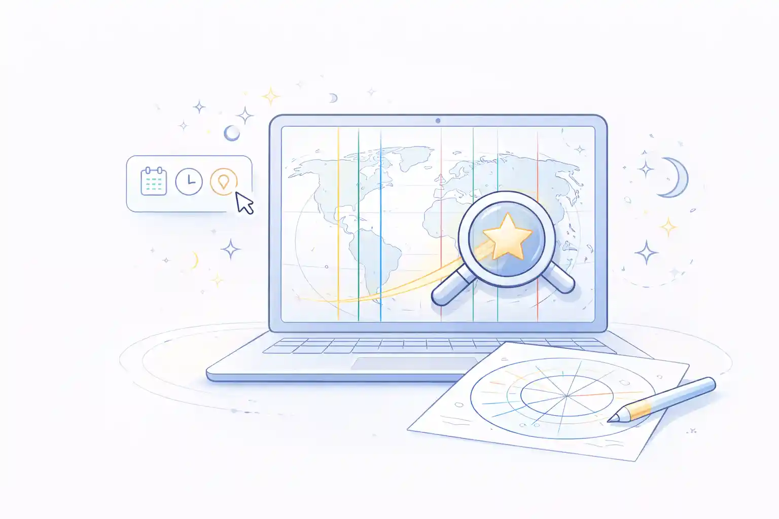 How to Read Astrocartography Map: Complete Guide for Beginners | 博客